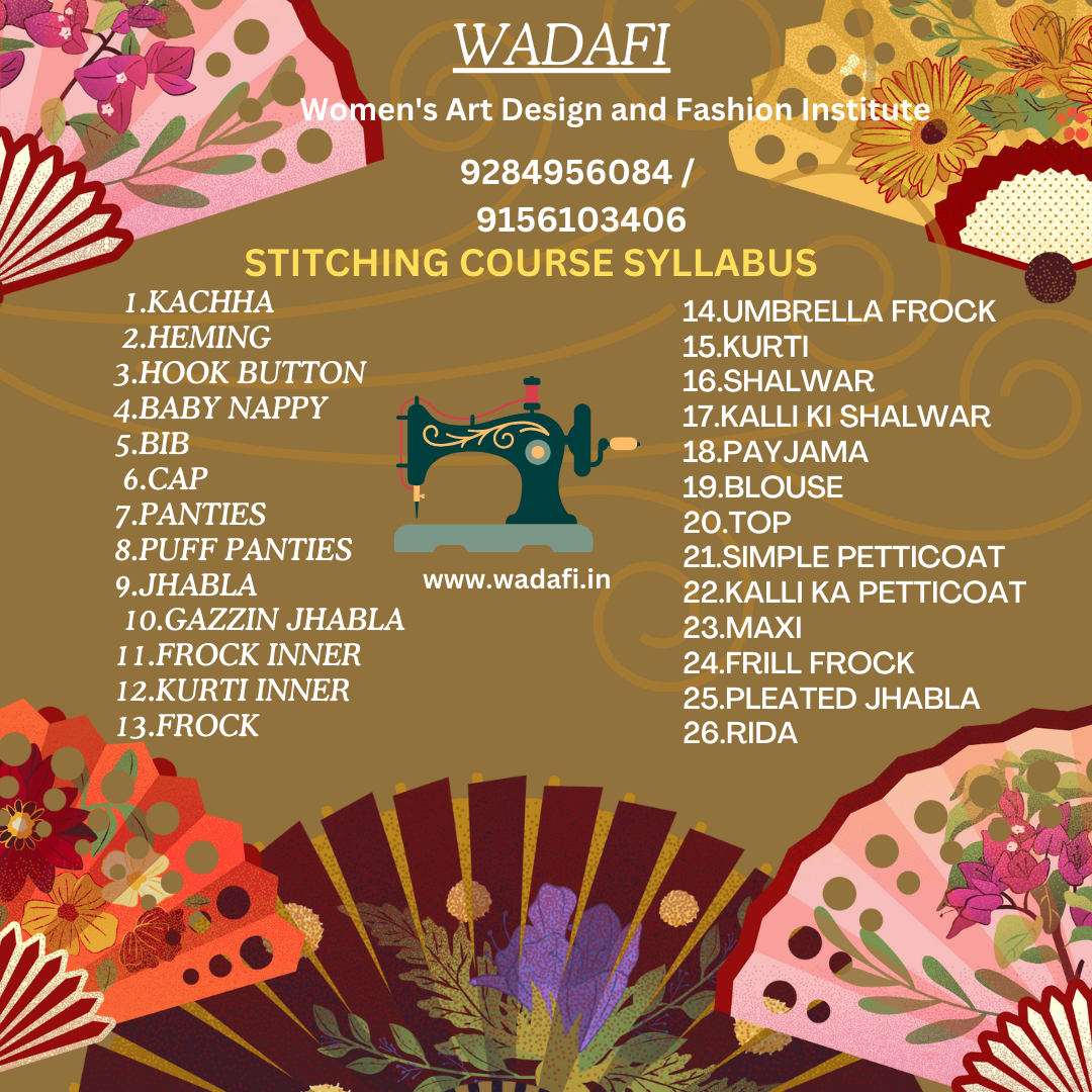 Stitching Tailoring Sewing Class Course Academy Nagpur Fashion